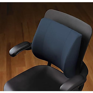 AmeriCan Goods Healthy Lumbar Support Pillow Lower Back Pain Contoured Foam Cushion for Car Office Home Computer Gaming Pillow for Back Pain Relief Improve Posture