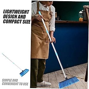 SOESFOUFU Long-Handled Broom Tool Home Cleaning Device Household Broom Home Cleaning Broom Bathroom Cleaning Device Room Cleaning Broom Office Garbage Cleaner Stable Broom ，pp，pet