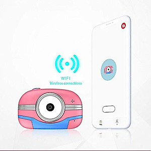 LKYBOA Children's Digital Camera - Small SLR Toy Touch Screen Kids Camera (102 * 64 * 35mm) (Color : A)