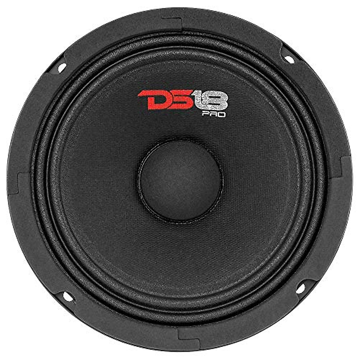DS18 2X PRO-GM6 Loudspeaker - 6.5", Midrange, Black Steel Basket, 480W Max, 140W RMS, 8 Ohms - Premium Quality Audio Door Speakers for Car or Truck Stereo Sound System (2 Speakers)