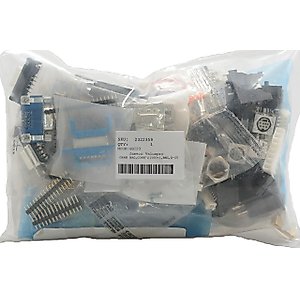 JAMECO GB223 CONNECTORS Grab Bag: BNC, USB, Jacks & Plugs, D-Sub, Power and Headers (100+)