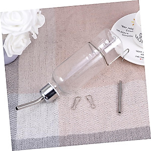 HEALEEP Automatic Watering Bottle for Pet Hanging Feeder Dispenser for Rabbit Cat Bird Pet Supplies Ball Touch Design Large Size