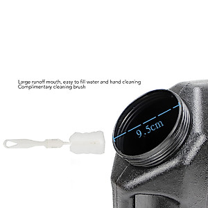 CHICIRIS 10L Portable Water Container Food Grade HDPE Leakproof Multipurpose Water Storage with Spigot for Outdoor Camping High Performance