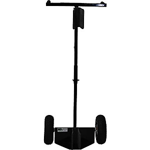 KEA DDC100 Door Dolly: Sturdy All Steel Upright Dolly with 10" Pneumatic Wheels