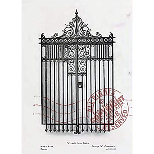 Architectural Bronze and Iron Works, Toronto (Canada) Bulletin 2000, December 1913 by Canadian Allis-Chalmers Limited, Toronto (REPLICA Trade Samples Catalog, Archtiect's metal designs, Building Ornament, facads, casings, doors, porticos, windows, etc, of