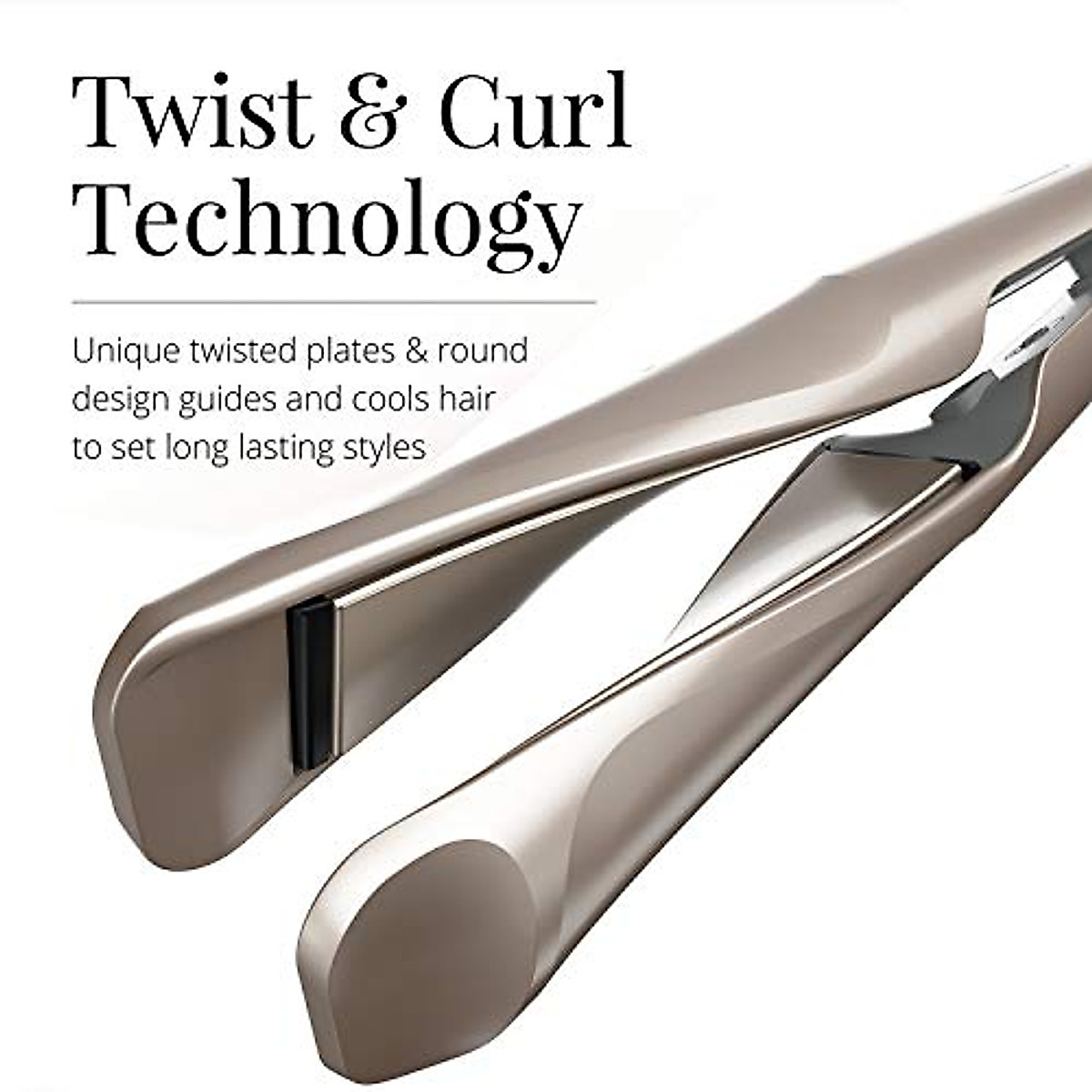 Remington Pro 1" Multi-Styler with Twist & Curl Technology, Color Care Protection, Champagne, S16A11 (S16A10)