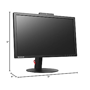Lenovo 60CBMAR6US ThinkVision T2224z 21.5'' LED-Backlit LCD Monitor, Black