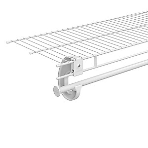 ClosetMaid 5655 Hang Rod Support Conversion Bracket, White