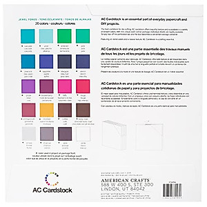 American Crafts- Cardstock (Jewel)