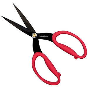 Wonderful Scissors by Emma Oliver – 4, 6 & 7-1/2 Inch Serrated Blade Shears – Perfect for Cutting Fabric, Cloth, Paper & More (7-1/2")