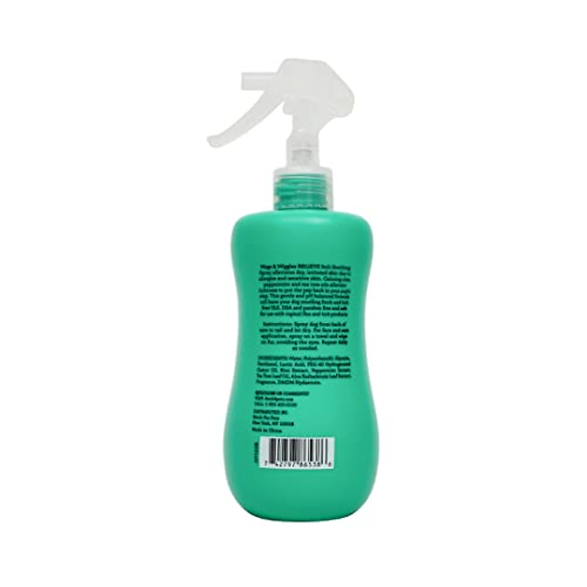 Wags & Wiggles Relieve Anti-Itch Spray for Dogs | Waterless Dry Shampoo for Dogs With Dry, Itchy, Or Sensitive Skin | Kiwi Scent Your Dog Will Love, 12 Ounces, Anti-Itch Spray - Kiwi