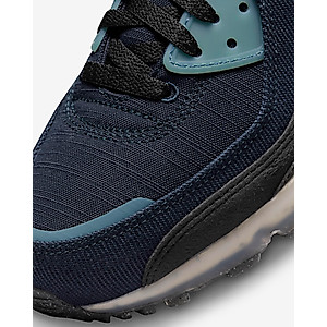 Nike Men's Air Max Terrascape 90 Trainers, Midnight Navy/Noise Aqua, 10.5 M US