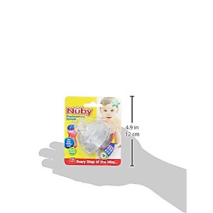 Nuby 2-Pack Super Spout Standard Top Replacements