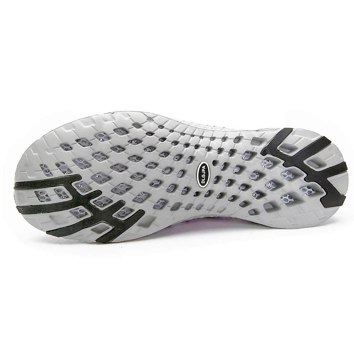 DLGJPA Women's Quick Drying Water Shoes for Beach or Water Sports Lightweight Slip On Walking Shoes Purple 8