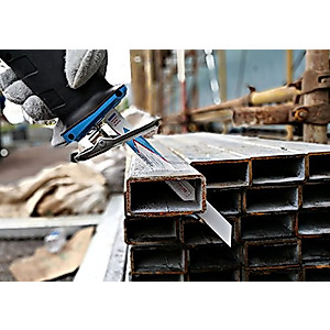 EZARC Reciprocating Saw Blade Bi-Metal Cobalt Sabre Saw Blades for Metal Cutting 9-Inch 14TPI R922PM (5-Pack)