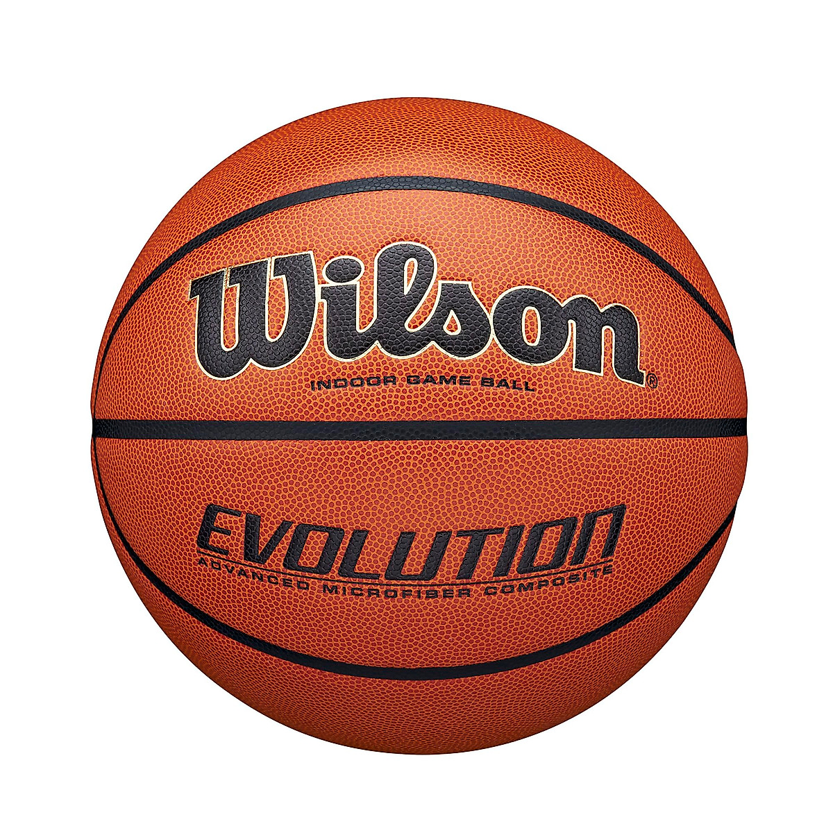 Wilson Evolution Indoor Game Basketball, Intermediate - Size 6