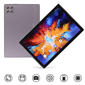 Business Tablet, 1920x1200 10.1 Inch Tablet 4G LTE 2 in 1 Dual Speakers 8 Core CPU US Plug 100‑240V 12GB 256GB 5G WiFi for Travel for Android 11.0 (#3)