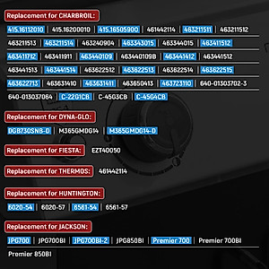 PatioGem Igniter Replacement, 2 Male Outlets, AAA Battery, Grill Igniter Replacement, Grill Igniters, Ignition, Ignite, Grill Ignitor, Pulse Igniter for Grill, Burner, Firepit and Other