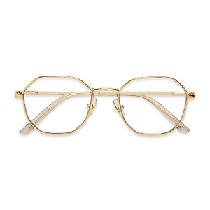 Foster Grant womens Styles for Y.o.u. Cerritos Glasses Reading Glasses, Gold, 51mm US