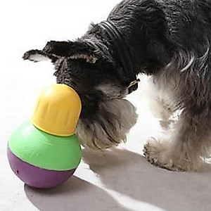 Starmark Treat Dispensing Bob-a-Lot Dog Toy, All Breed Sizes (Pack of 1)