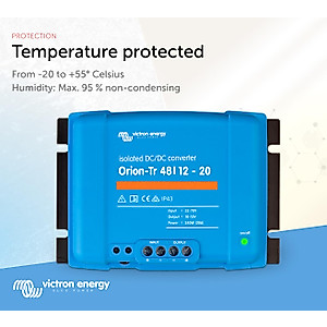 Victron Energy Orion-Tr IP43 48/12-Volt 20 amp 240-Watt Isolated DC-DC Converter