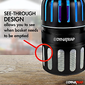 DynaTrap DT1050SR Mosquito & Flying Insect Trap – Kills Mosquitoes, Flies, Wasps, Gnats, & Other Flying Insects – Protects up to 1/2 Acre