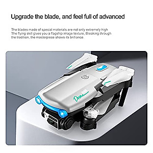 Mini Drone Rc Drones with Camera for Adults, Flying Toys with Color LED Lights, Headless Mode, 4K HD Fpv Camera, Fl-ow Localization, Drones for Kids 8-12, Rc Plane Helicopters Cool Stuff