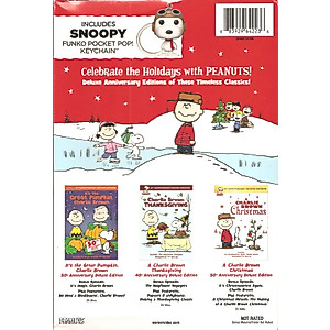 Peanuts Holiday Collection [Anniversary Edition] - Blu-ray + Snoopy Funko Pocket Pop! Ketchain
