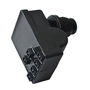 Onlyfire 03350 Electric Push Button Igniter BBQ Replacement for Select Gas Grill Models by Brinkmann, Char Broil, Nexgrill, Kenmore Sears, Uniflame and Others, Black