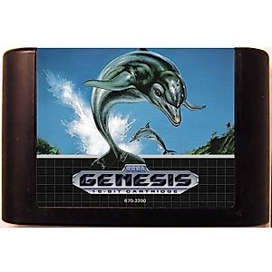 Ecco the Dolphin (Sega Genesis) - Reproduction VIdeo Game Cartridge