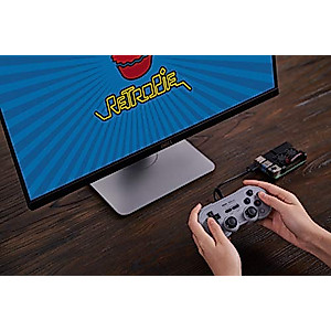 8Bitdo Sn30 Pro USB Wired Gamepad for Switch, Windows & Raspberry Pi(Gray Edition)