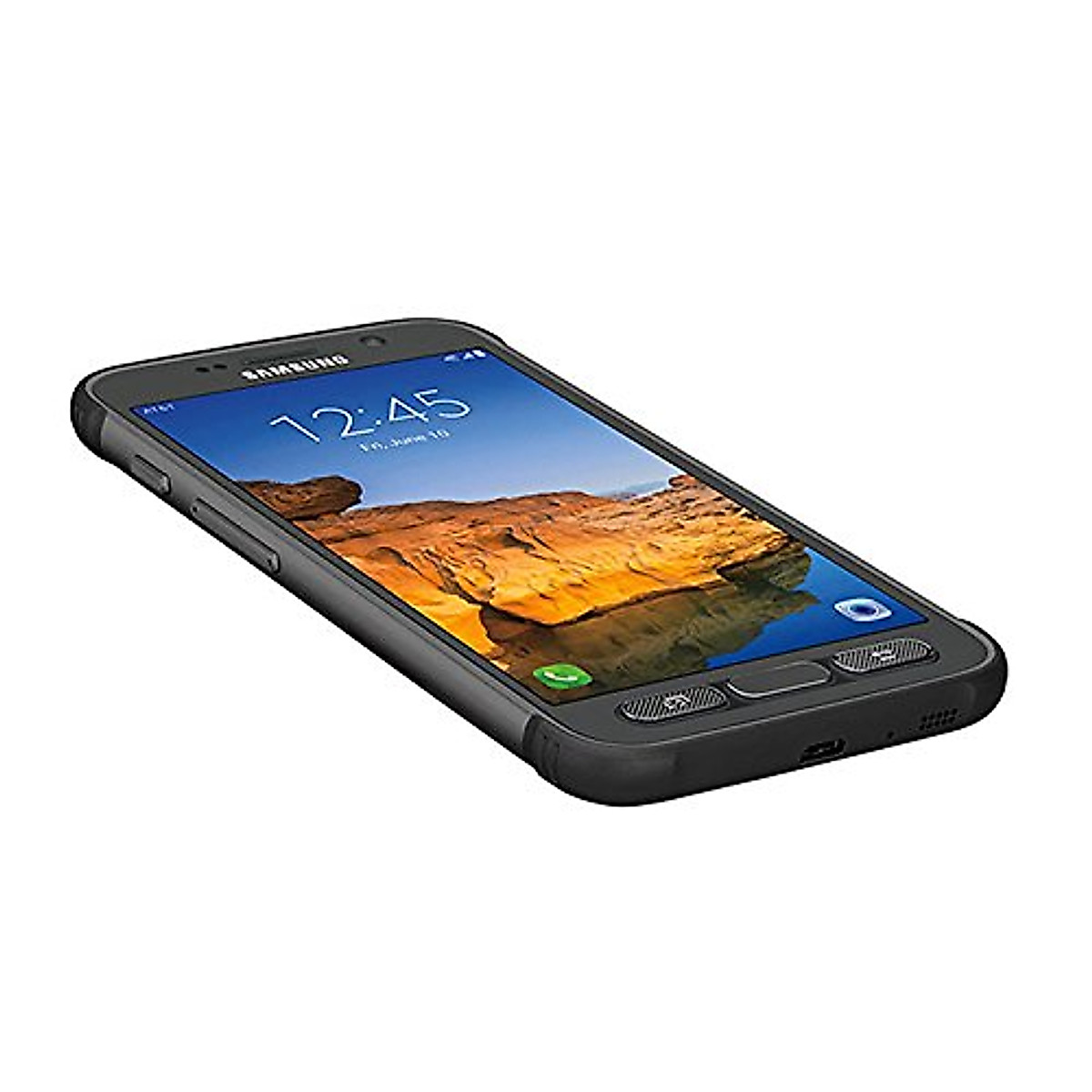 SAMSUNG Galaxy S7 Active G891A 32GB Unlocked GSM Shatter,Dust and Water Resistant Smartphone w/ 12MP Camera - Titanium Gray