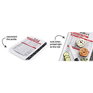 Instant Vortex Official Cutting Mat with Air Fryer Cook Times, 10x14-Inch