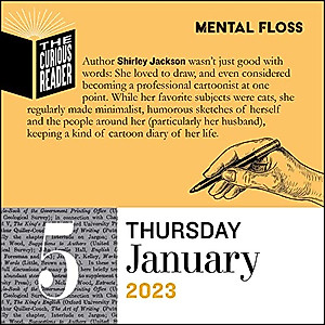 The Curious Reader 2023 Day-to-Day Calendar: Literary Miscellany for Book Lovers