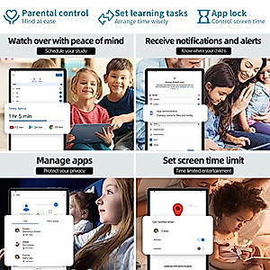TECLAST Android 12 Tablet 10 inch Tablets, M40Plus 8GB+128GB Tablet, 1TB Expand 8 Core Android Tablet, 2.4G/5G WiFi, 1920*1200 IPS, 7000mAh Fast Charge, Bluetooth 5.0, GPS, Dual Camera, Parent control