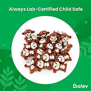 Boley Monkey Balance Math Game - 62 Piece Educational Math Games for Kids Ages 3 and Up - for The Home, Classroom, Preschool, Kindergarten, and Daycare