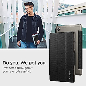 Spigen Liquid Air Folio Designed for Galaxy Tab A7 Lite 8.7 Inch Case (2021) - Black