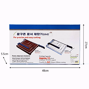 Paper Cutters and Trimmers Cutting Board Table Cutter for A4, B5, A5, B6, B7 Office School