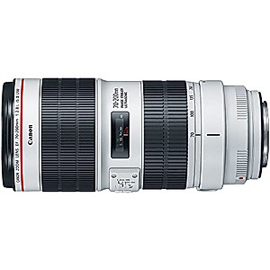 Canon EF 70-200mm f/2.8L is III USM Lens (3044C002) + Filter Kit + Cap Keeper + Cleaning Kit + More (Renewed)