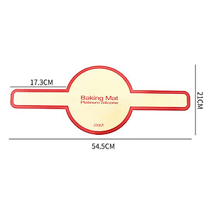 Silicone Baking Mat for Oven Bread Baking:Long Handles Sling Baking Mat Gentler Safer & Easier to Transfer for Dough, Bread Baking Supplies