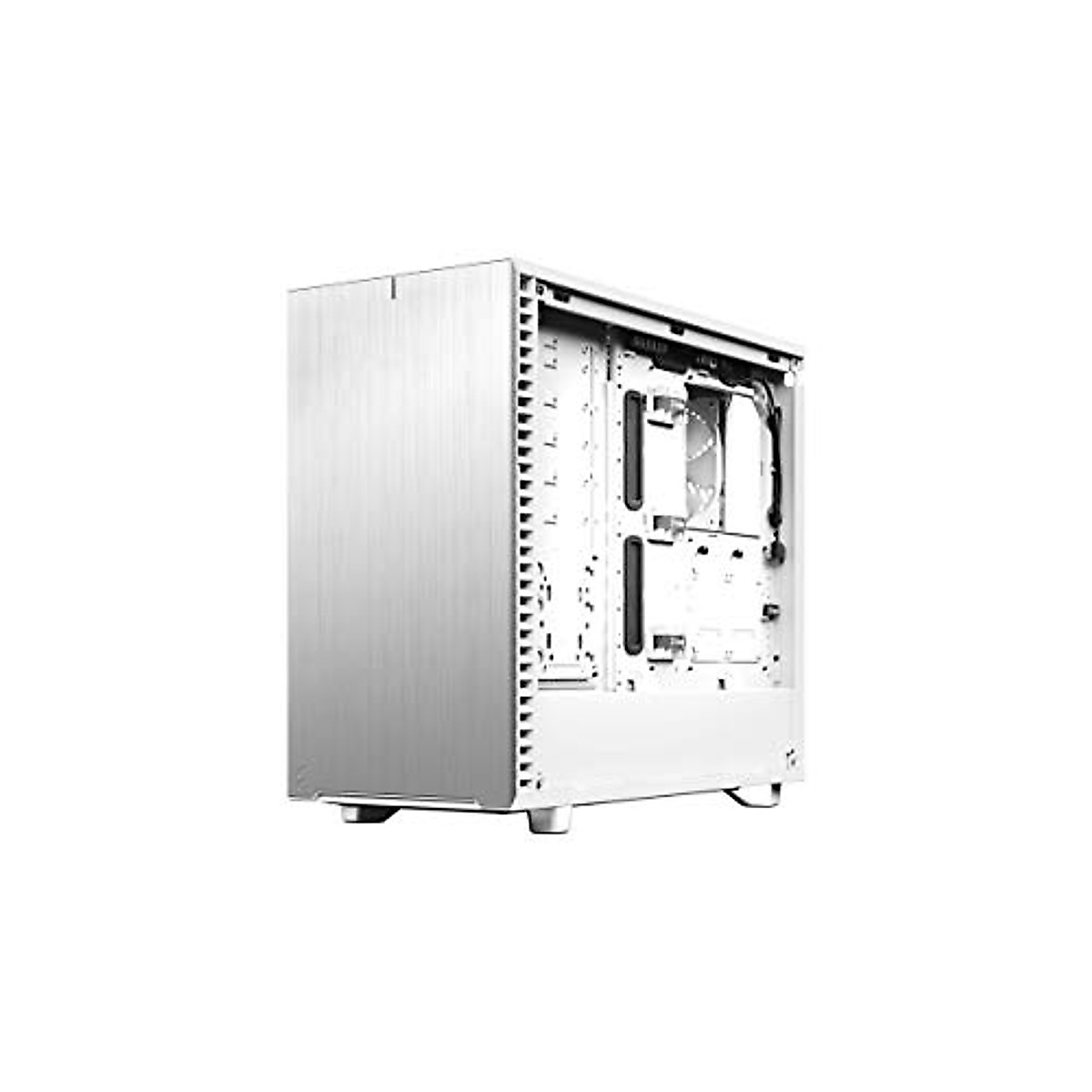 Fractal Design Define 7 White Brushed Aluminum/Steel E-ATX Silent Modular Tempered Glass Window Mid Tower Computer Case