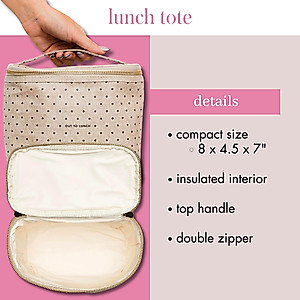 Kate Spade New York Lunch Tote, Deco Dots (Out To Lunch), Canvas