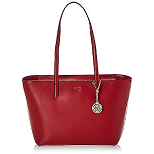 DKNY womens Dkny Bryant Md Tote, Bright Red, One Size US