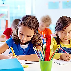 30PCS Clear Ruler Plastic Rulers 12 Inch, with Inches and Metric for School Classroom, Home, or Office (Clear)