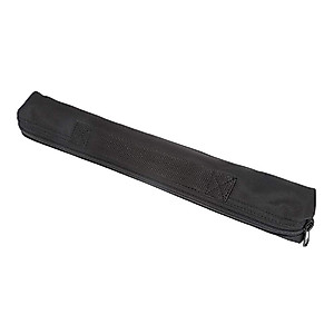 1 pc Flute Storage Bag, Portable Oxford Fabric Black Vertical Flute Case for Outdoor Home