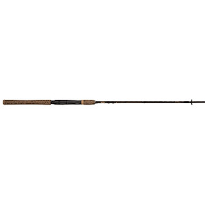 Berkley 7’ Lightning Rod Spinning Rod, One Piece Spinning Rod, 8-14lb Line Rating, Medium Rod Power, Moderate Fast Action, 1/4-5/8 oz. Lure Rating, Brown