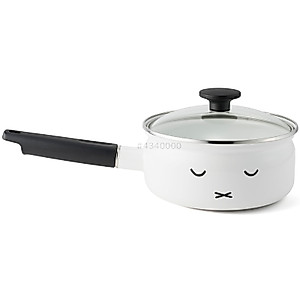 Fuji Horo MFF-18S Single Handle Pot, 7.1 inches (18 cm), Miffy Face