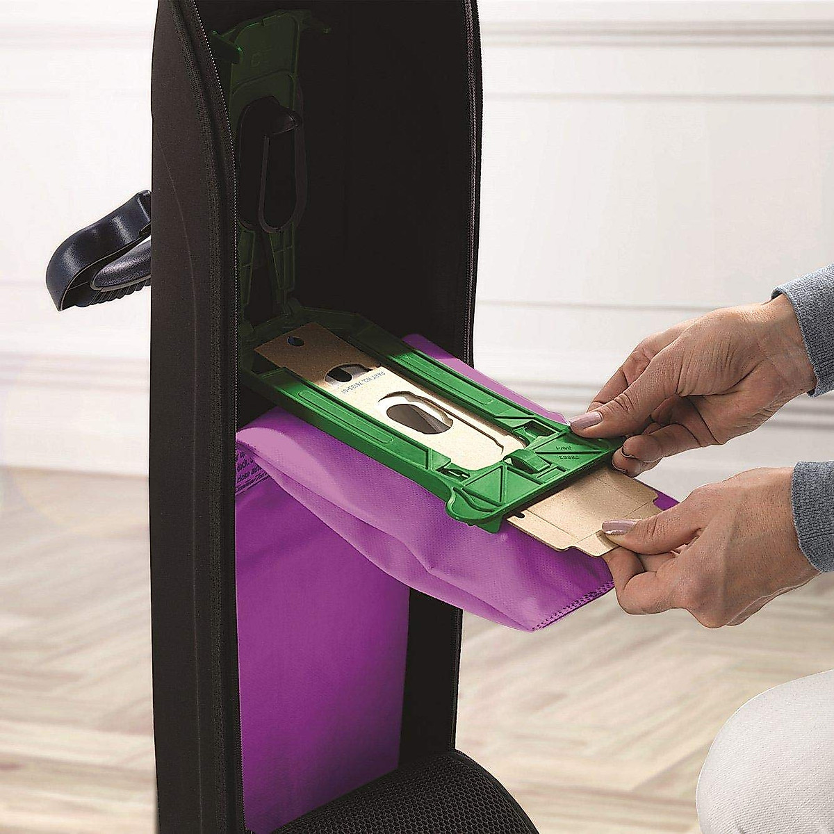 Oreck HEPA Bagged Upright Vacuum Cleaner, Lightweight, For Carpet and Hard Floor, UK30205PC, Blue