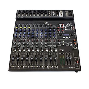 Peavey PV 14 BT 14 Channel Compact Mixer with Bluetooth