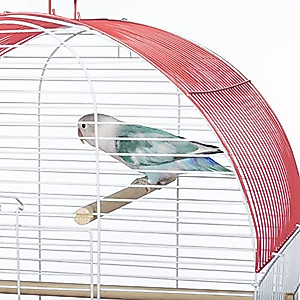 Prevue Pet Products South Beach Dome Top Bird Cage, Coral (SP50100)